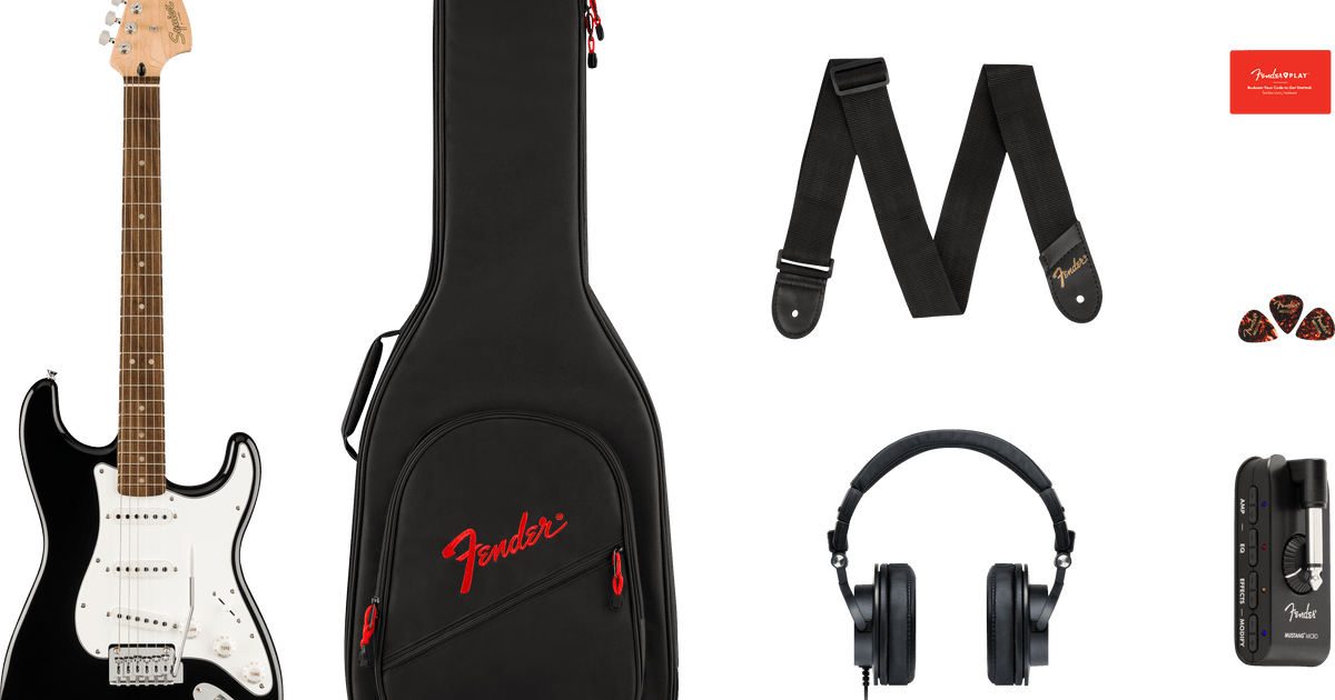 Affinity Series® Stratocaster® Mustang™ Micro Pack – Fender