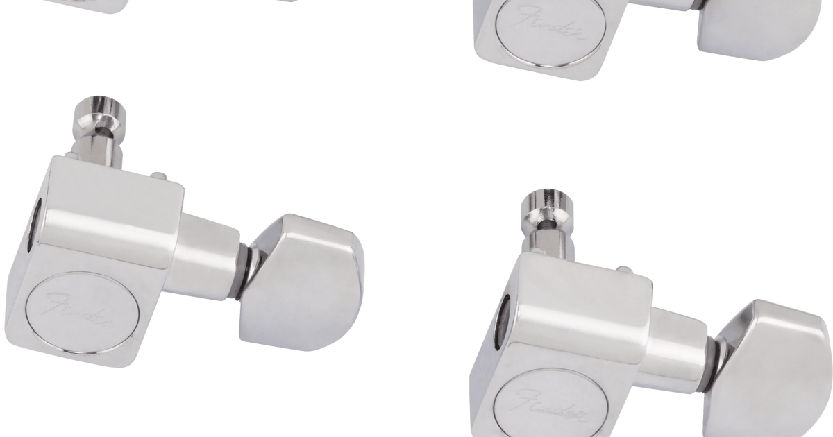 American Pro Staggered Stratocaster®/Telecaster® Tuning Machine Sets ...