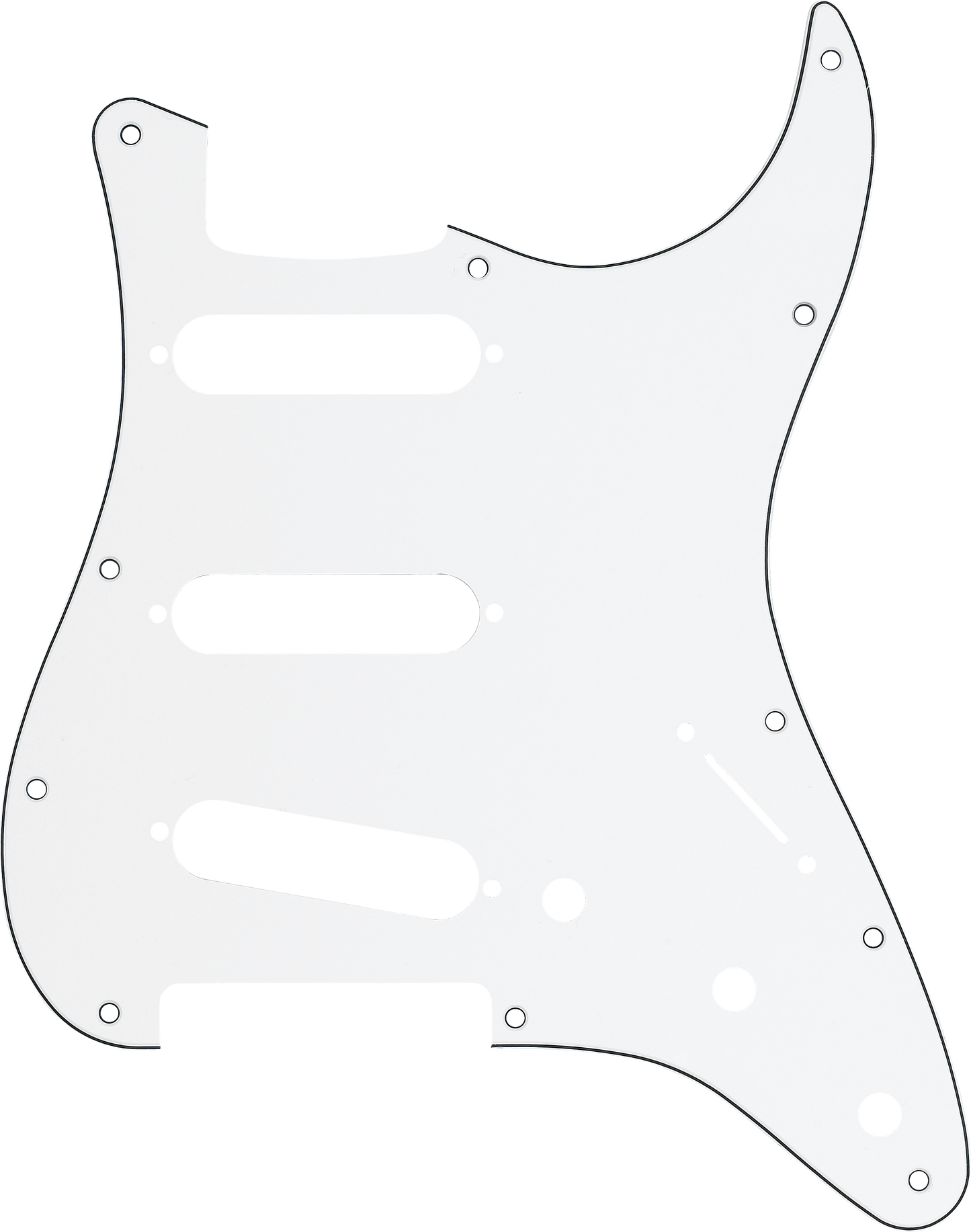 11-Hole Modern-Style Stratocaster S/S/S Pickguards – Fender