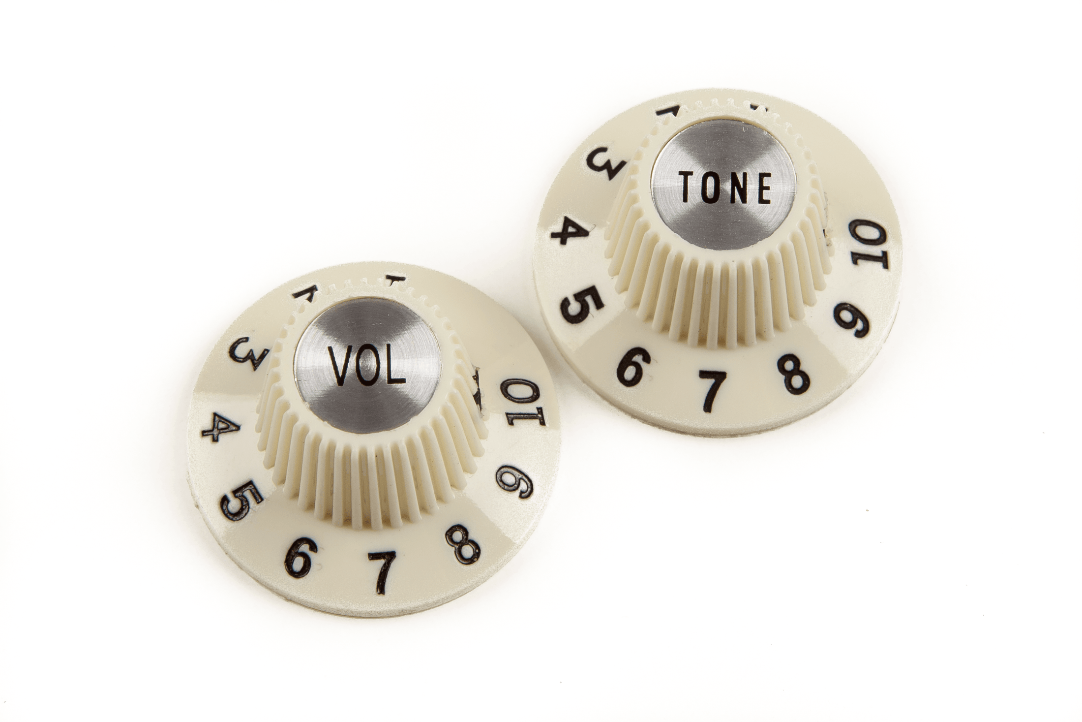 Pure Vintage 1965 Jazzmaster "Witch Hat" Knob Set – Fender