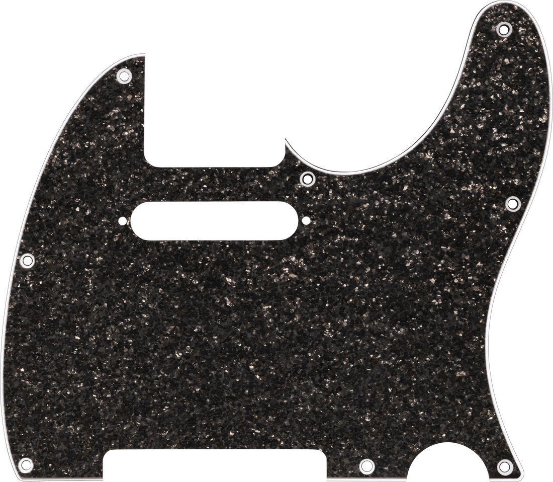 Hybrid Glass/Glitter Telecaster® S/S Pickguards – Fender