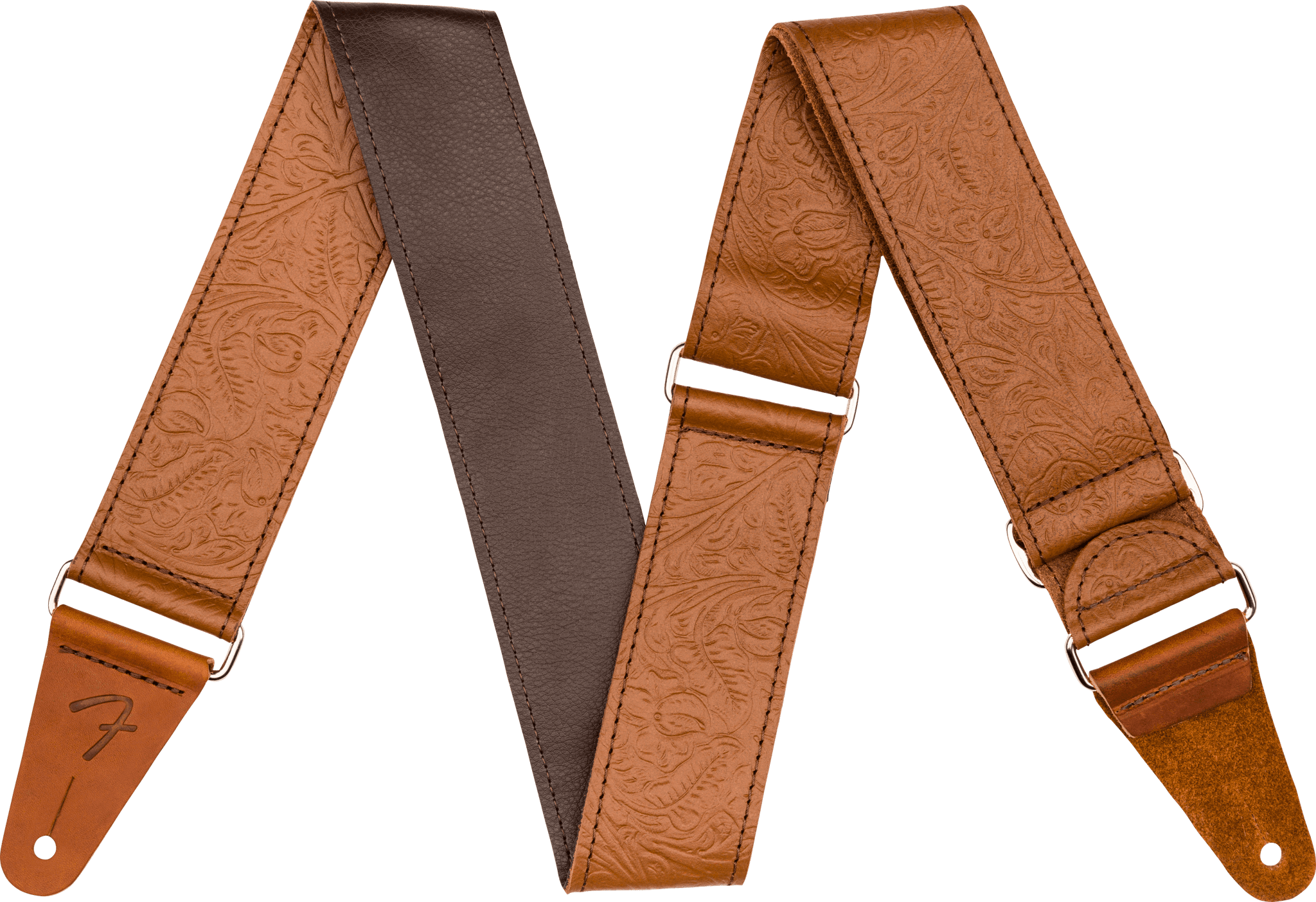 Tooled Leather Guitar Straps – Fender