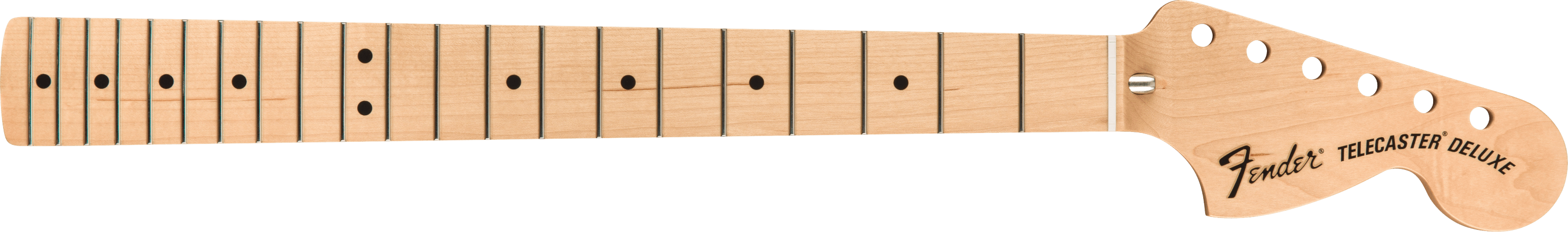 Classic Series '72 Tele® Deluxe Neck, 3-Bolt Mount, 21 Medium Jumbo Fr ...