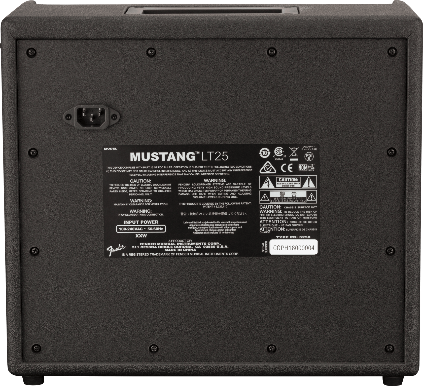 Mustang® LT25 – Fender