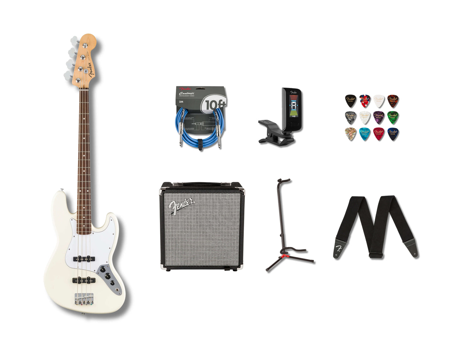 Standard Jazz Bass Beginner's Bundle – Fender